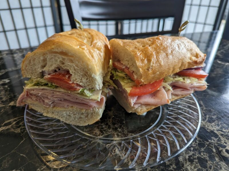 Ham and Cheese Deli Sub | Orland Park Bakery Orders